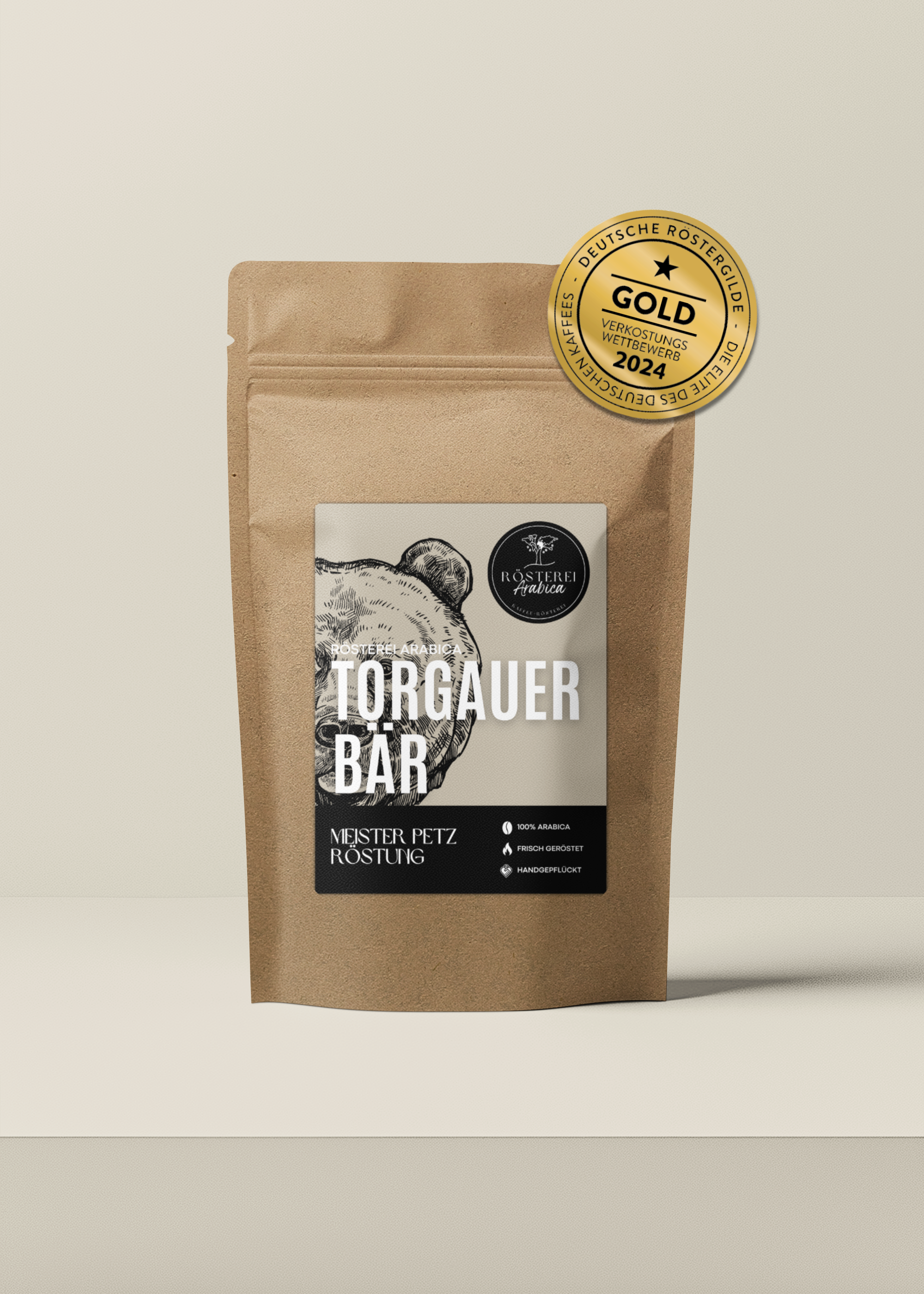 Torgauer Bär - Goldmedaille 2024 – Rösterei Arabica